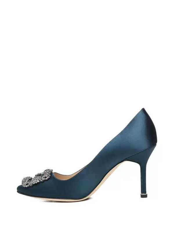 Manolo Blahnik Embellished Heeled Pumps
