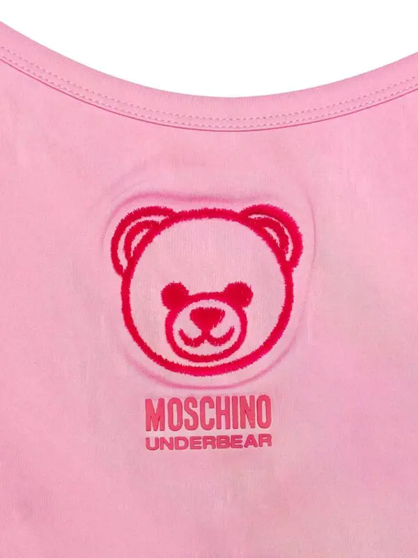 Moschino Teddy Bear-embroidered Bra