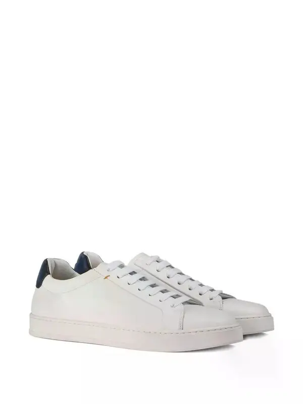 DOUCAL'S Lace-up Leather Sneakers