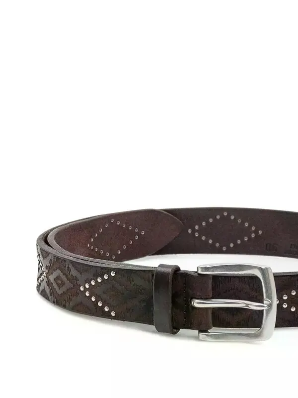 ORTIGNI Stud-embellished Belt