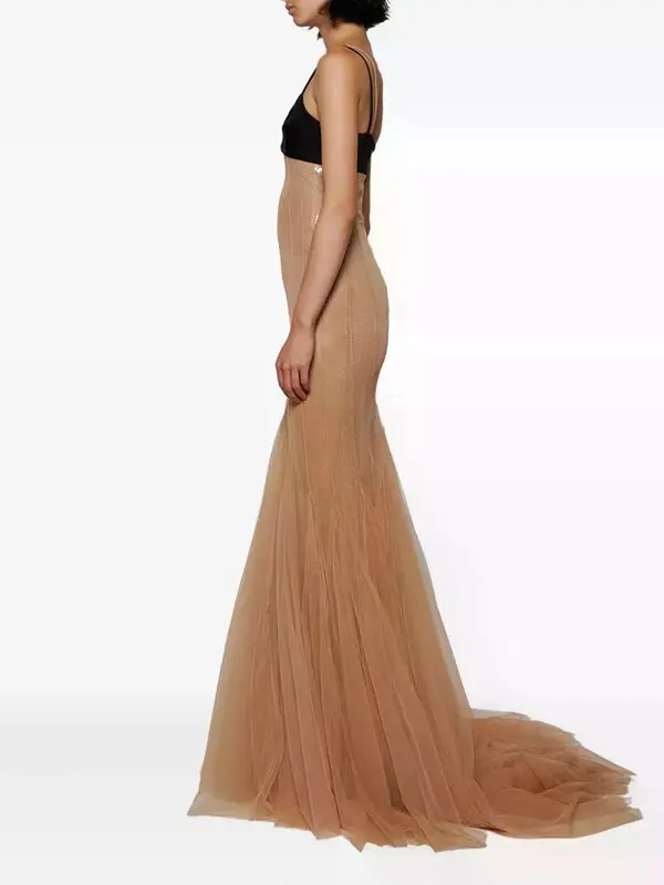 David Koma Sequin Embellished Gown