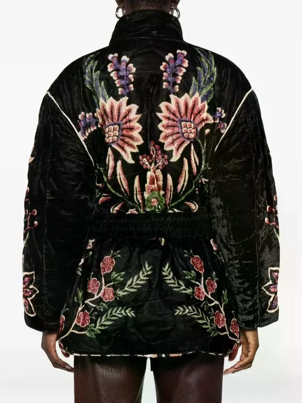 Farm Rio Floral Embroidered Jacket