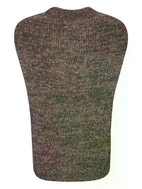 THIBAULT VAN DER STRAETE Sleeveless Alpaca Wool Pullover