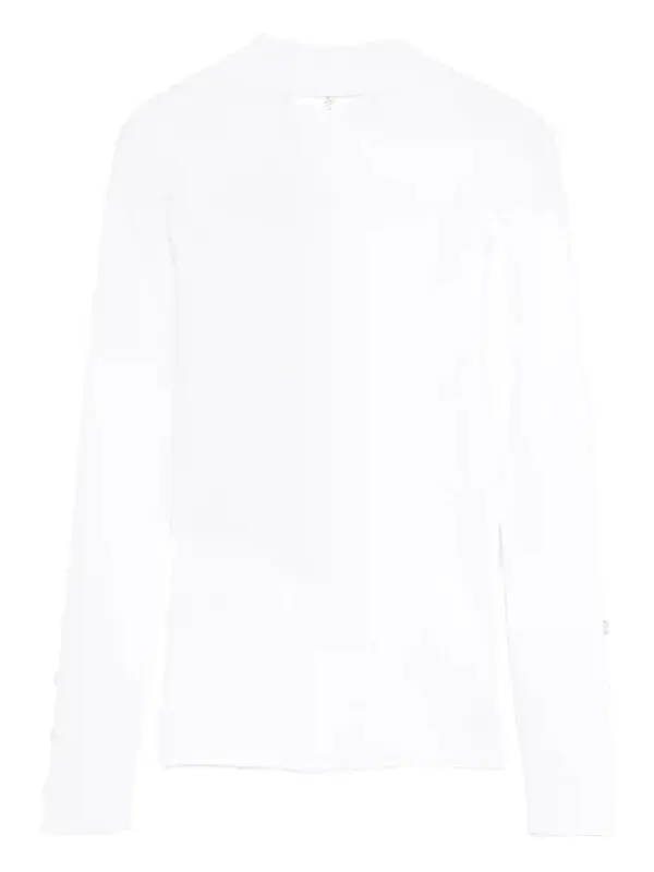 Liu Jo Buttoned Long-sleeved Polo Top