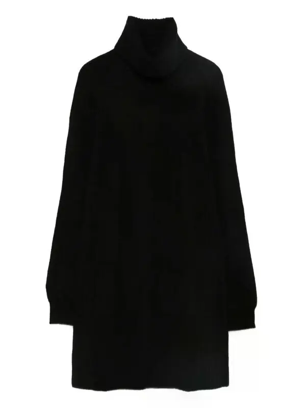 Liu Jo Wool Turtleneck Dress