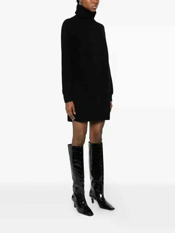 Liu Jo Wool Turtleneck Dress