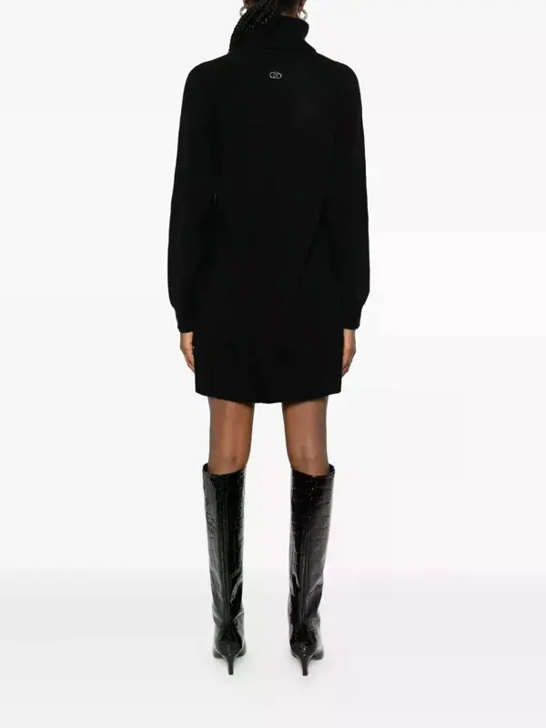 Liu Jo Wool Turtleneck Dress