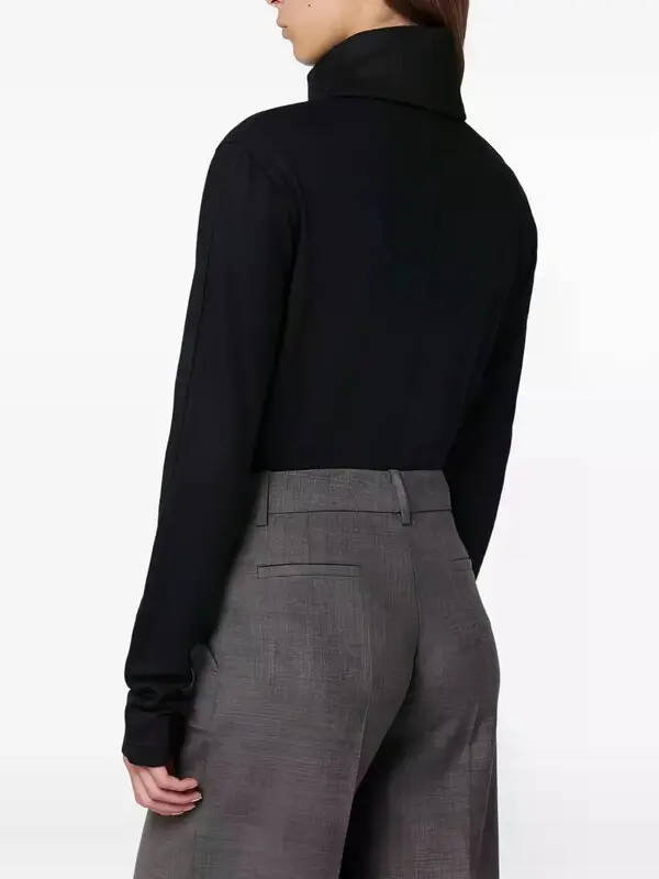 ENTIRE STUDIOS Half-zip Long Sleeve Top