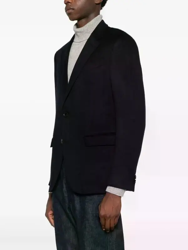 Zegna Buttoned Cashmere Jacket