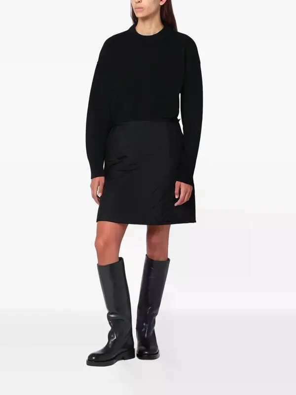 JIL SANDER Quilted Mini Skirt