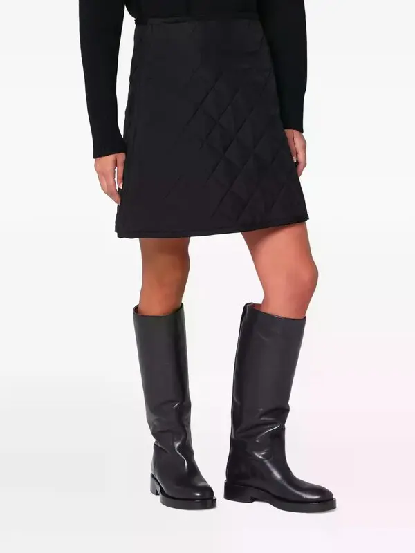 JIL SANDER Quilted Mini Skirt