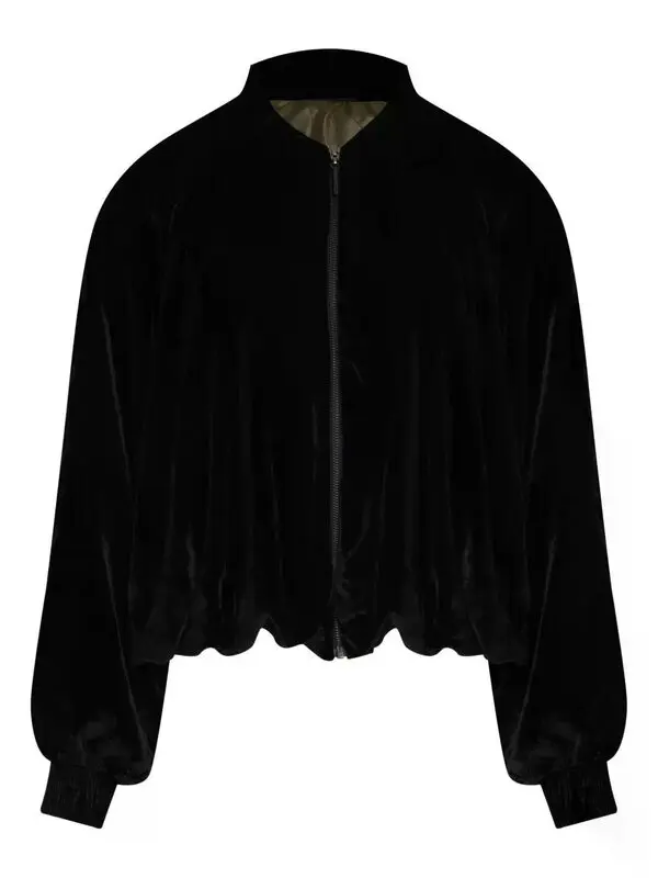 OSKLEN Velvet Bomber Jacket