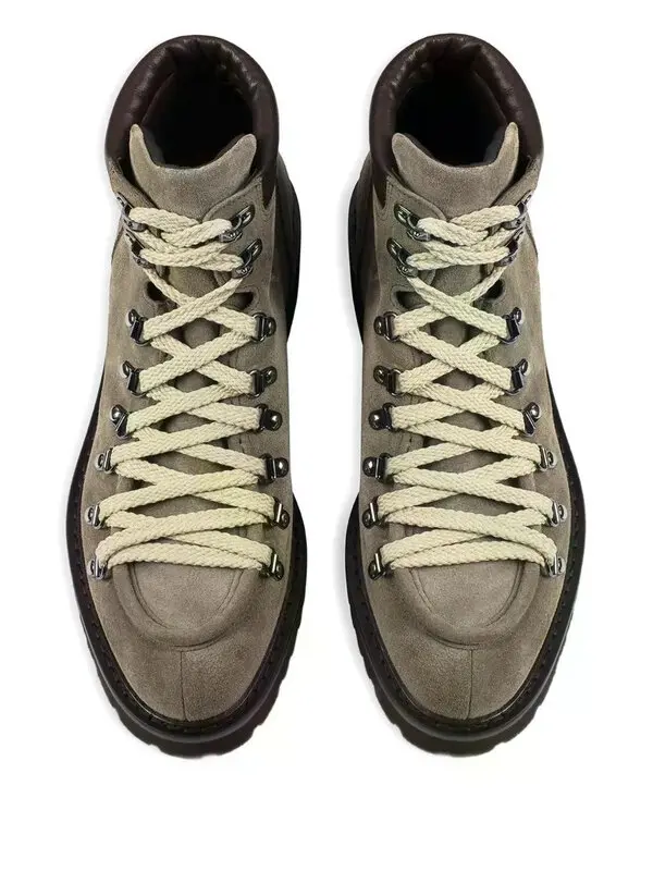DOUCAL'S Lace-up Suede Hiking Boots