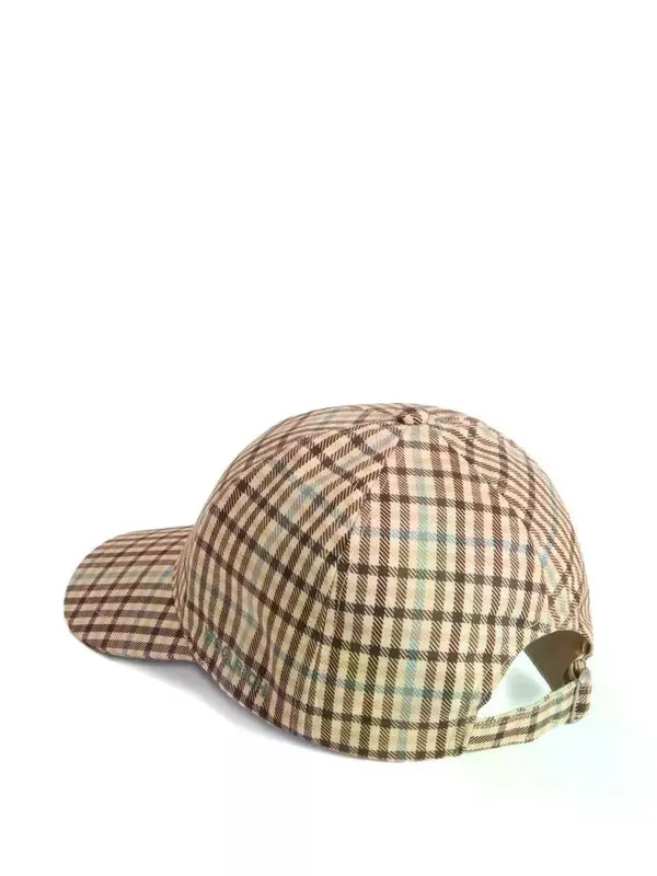 Woolrich Checked Baseball Cap