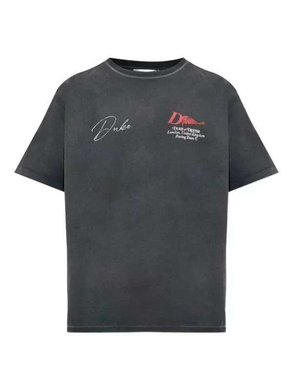 DUKE + DEXTER Graphic-print T-shirt - Grey