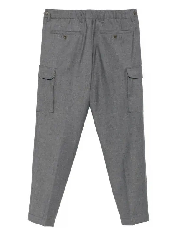 MYTHS Cargo-pocket Pleated Trousers
