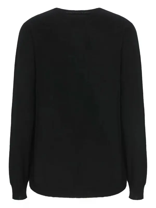 VANISÈ Crew-neck Ribbed Sweater