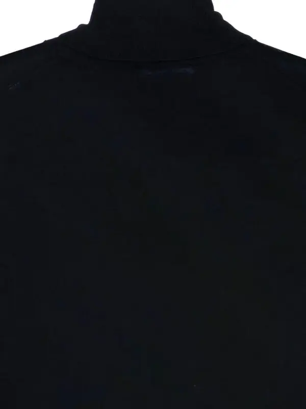 Tagliatore Roll Neck Jumper - Blue