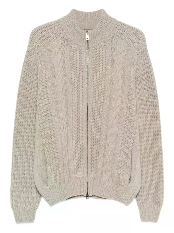 Tagliatore Cable-knit Cardigan
