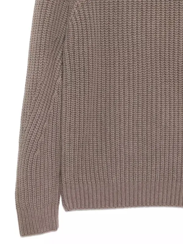 Iris Von Arnim Ribbed Knit Sweater