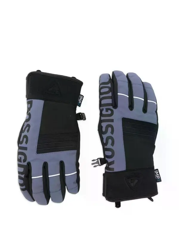 Rossignol Logo-print Gloves - Blue