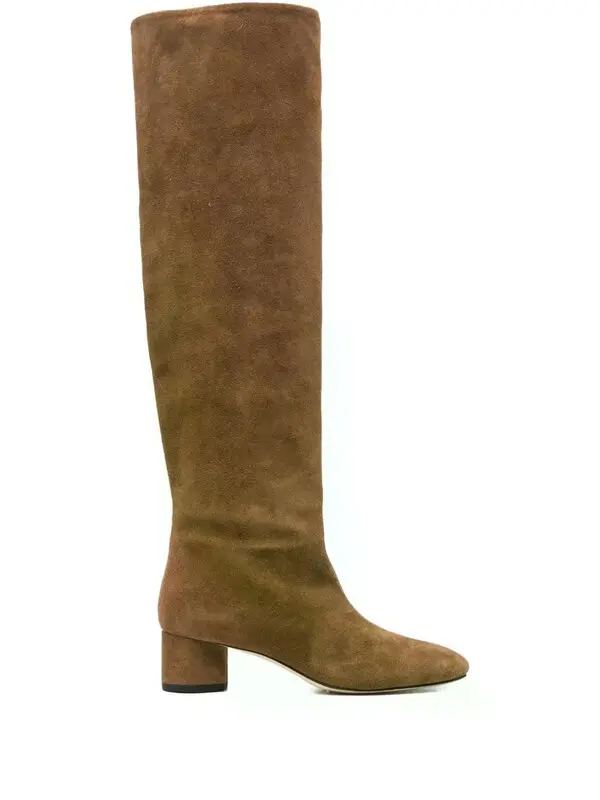 AeydĒ 45mm Suede Knee-high Boots