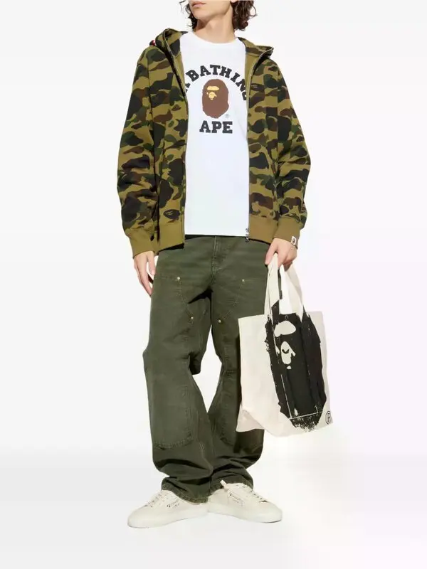 A BATHING APE® 1st Camo Shark Zip Hoodie