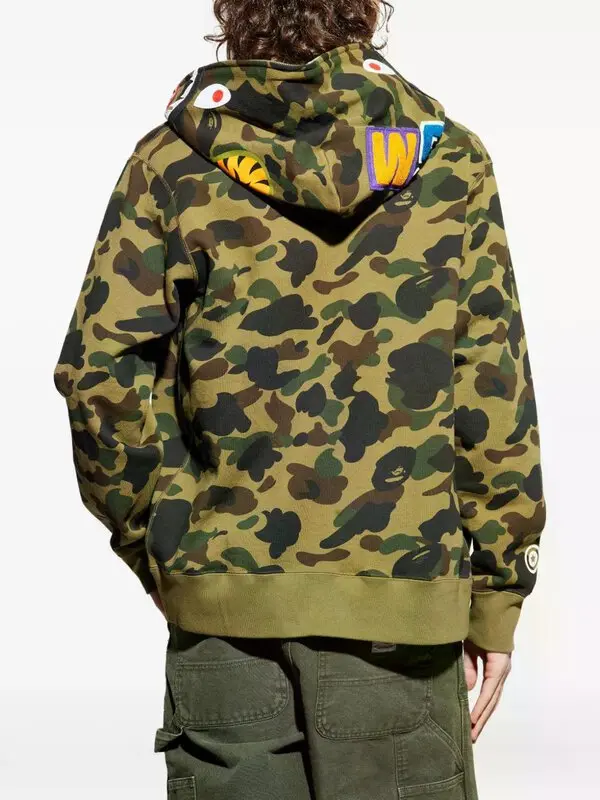 A BATHING APE® 1st Camo Shark Zip Hoodie