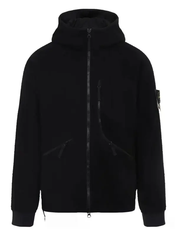 Stone Island Hooded Zipped Jacket