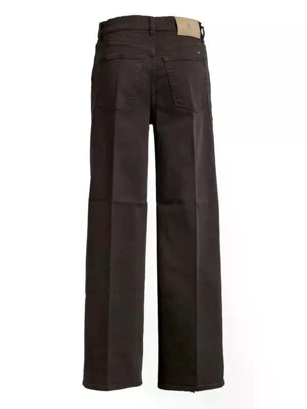 PT TORINO Pressed-crease Wide Leg Jeans