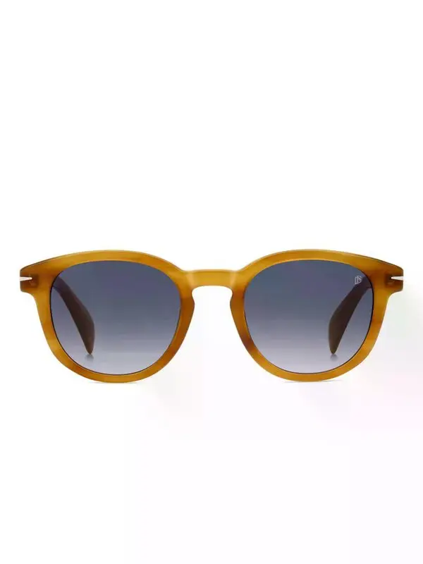 DB EYEWEAR BY DAVID BECKHAM Round-frame Sunglasses - Brown