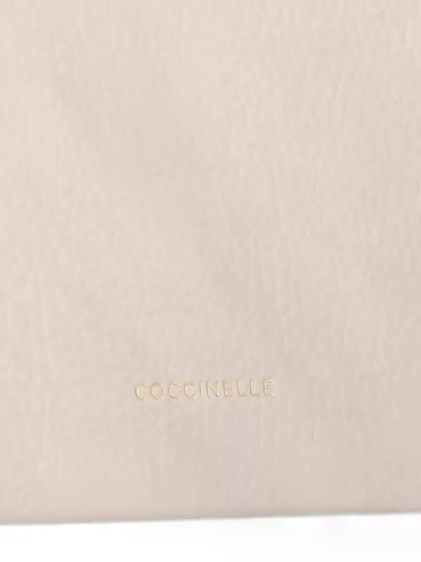 COCCINELLE Small Pebbled-leather Shoulder Bag