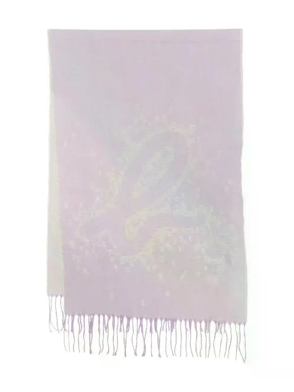SPORT B. BY AGNÈS B. Logo-print Scarf - Purple