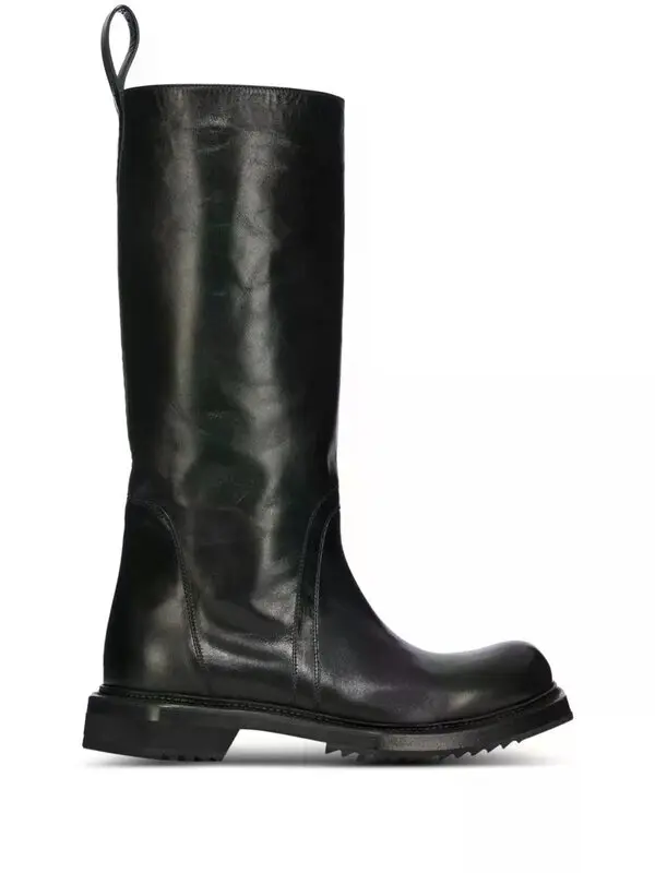 Rick Owens Cyclops Leather Knee-high Boots