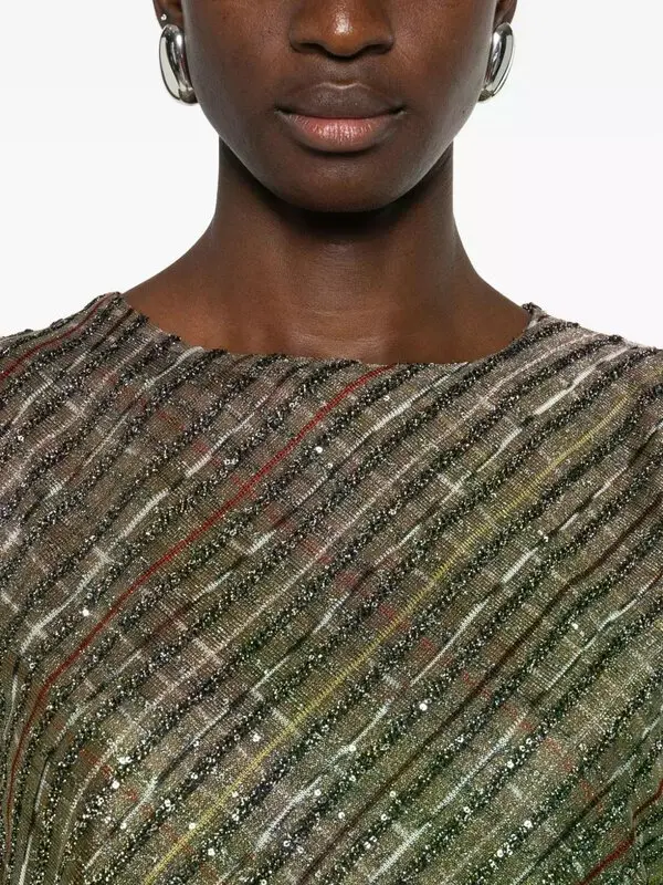 Missoni Sequin Striped Top