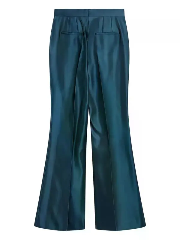 Fendi Duchess-satin Flared Trousers