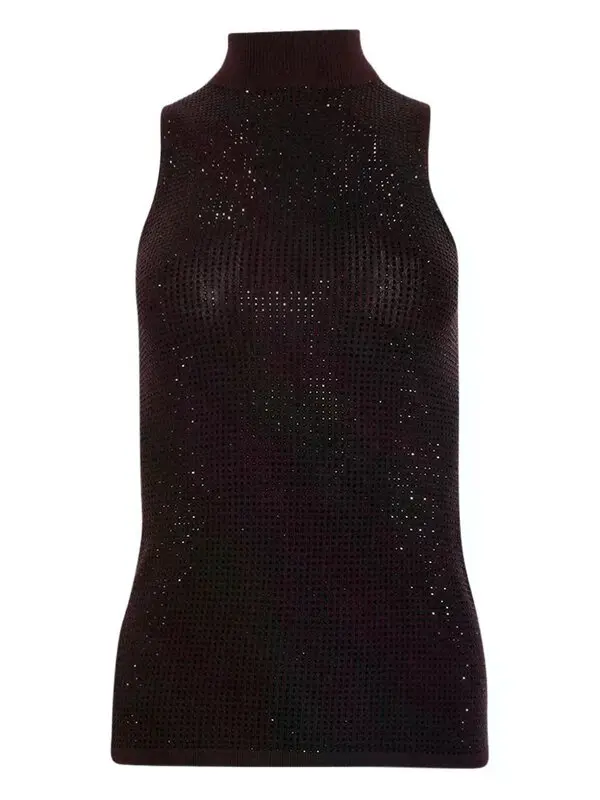David Koma Rhinestone-embellished Top
