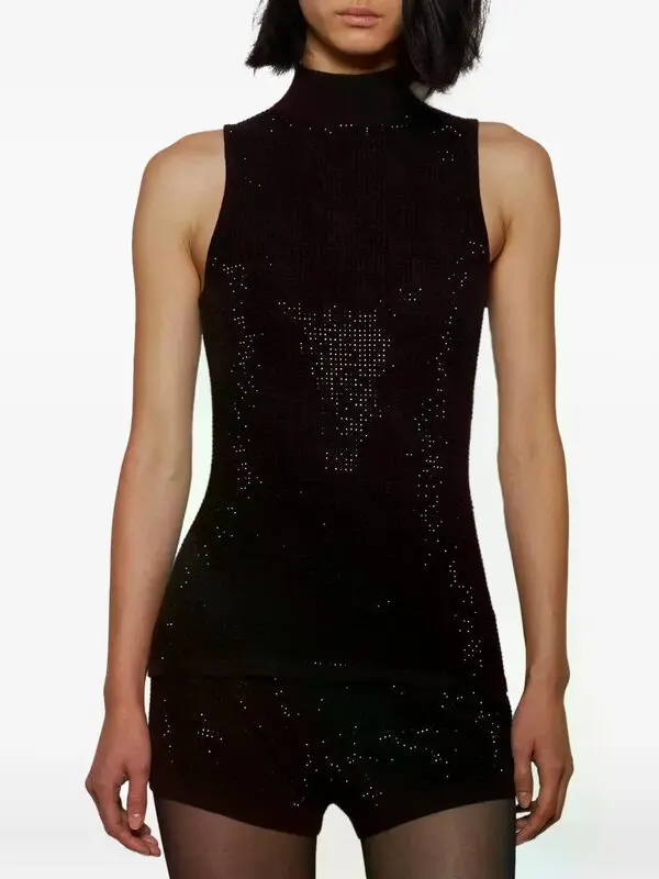 David Koma Rhinestone-embellished Top