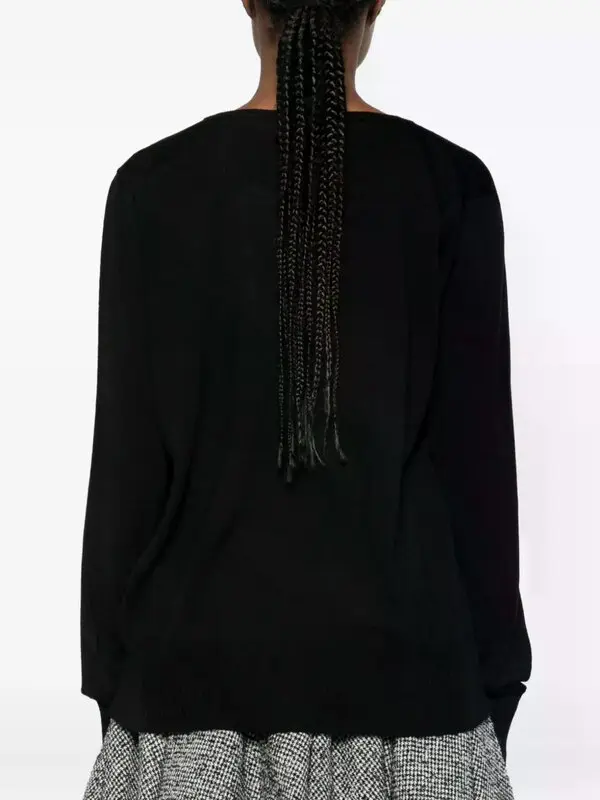 VIVIENNE WESTWOOD Orb-embroidered Wool Top