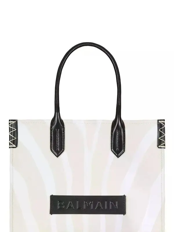 Balmain Logo-patch Tote Bag