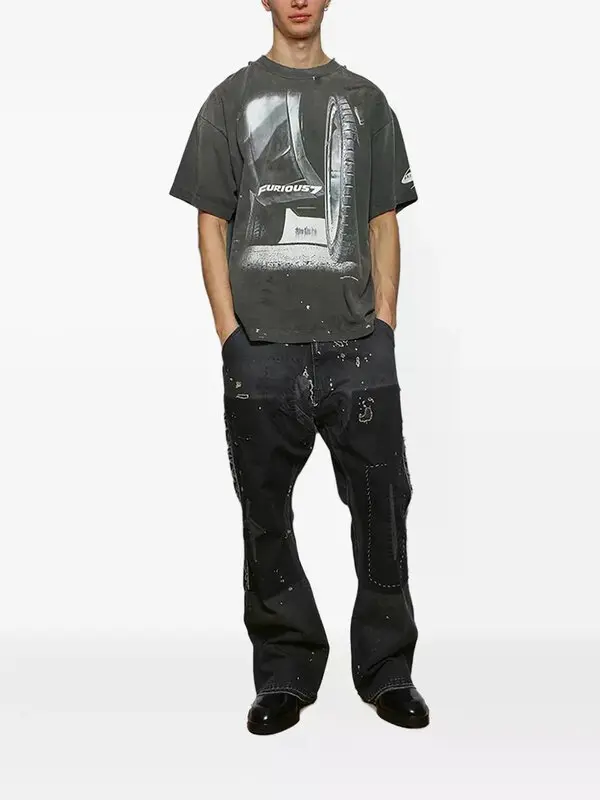 SAINT MXXXXXX X Fast & Furious T-shirt - Grey