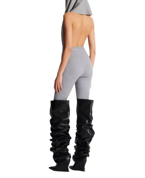 Balmain Cotton Knit Leggings