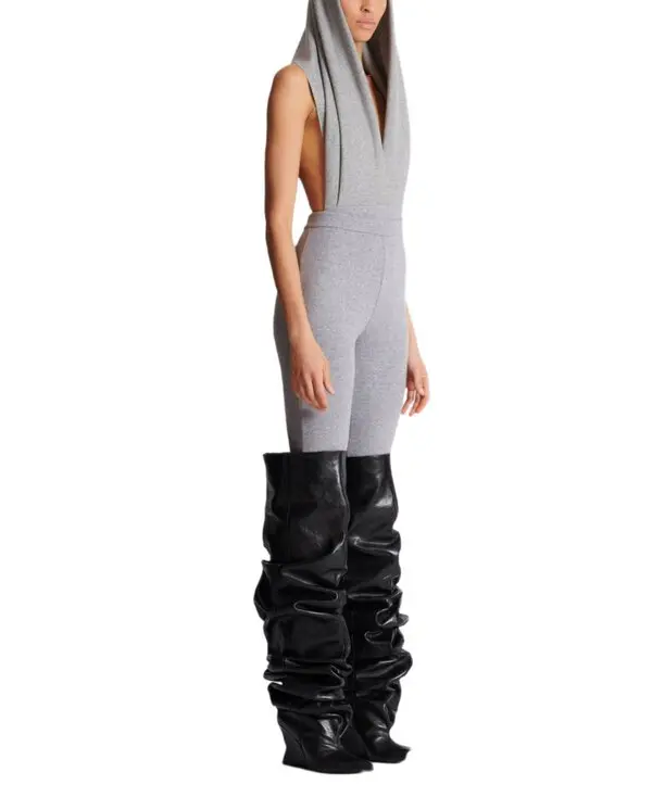 Balmain Cotton Knit Leggings