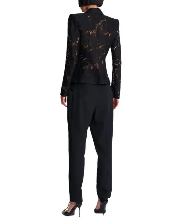 Balmain Fitted Lace Jacket