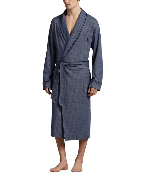 Polo Ralph Lauren Herringbone Jacquard Robe