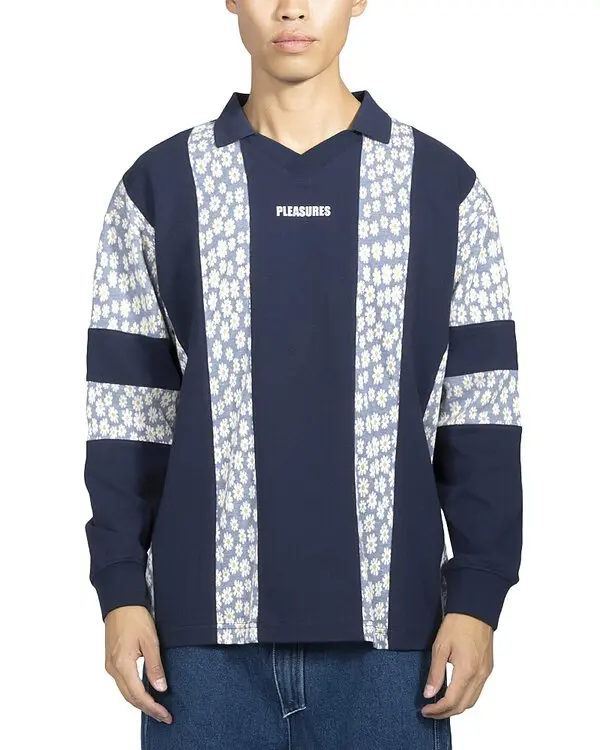 PLEASURES Sounds Rugby Polo Shirt