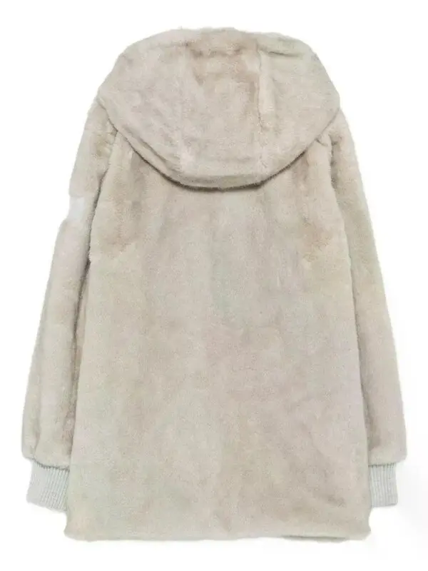 TATRAS Hooded Zip-up Jacket - Neutrals