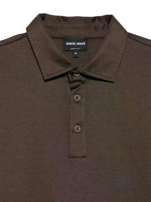 Giorgio Armani Buttoned Polo Shirt