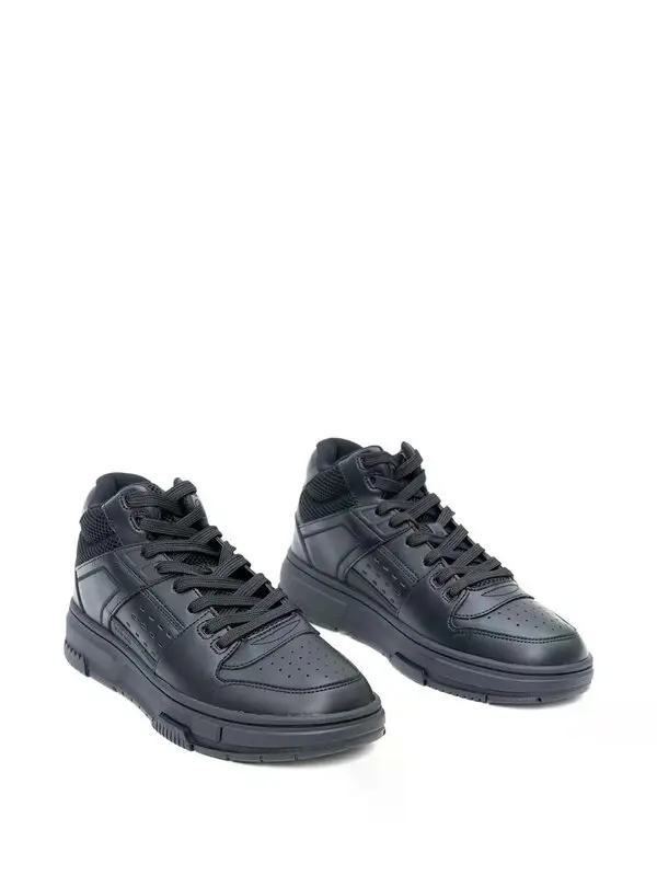 Hugo Panelled Lace-up Sneakers