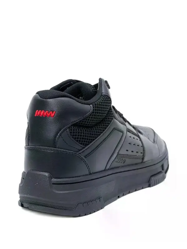 Hugo Panelled Lace-up Sneakers